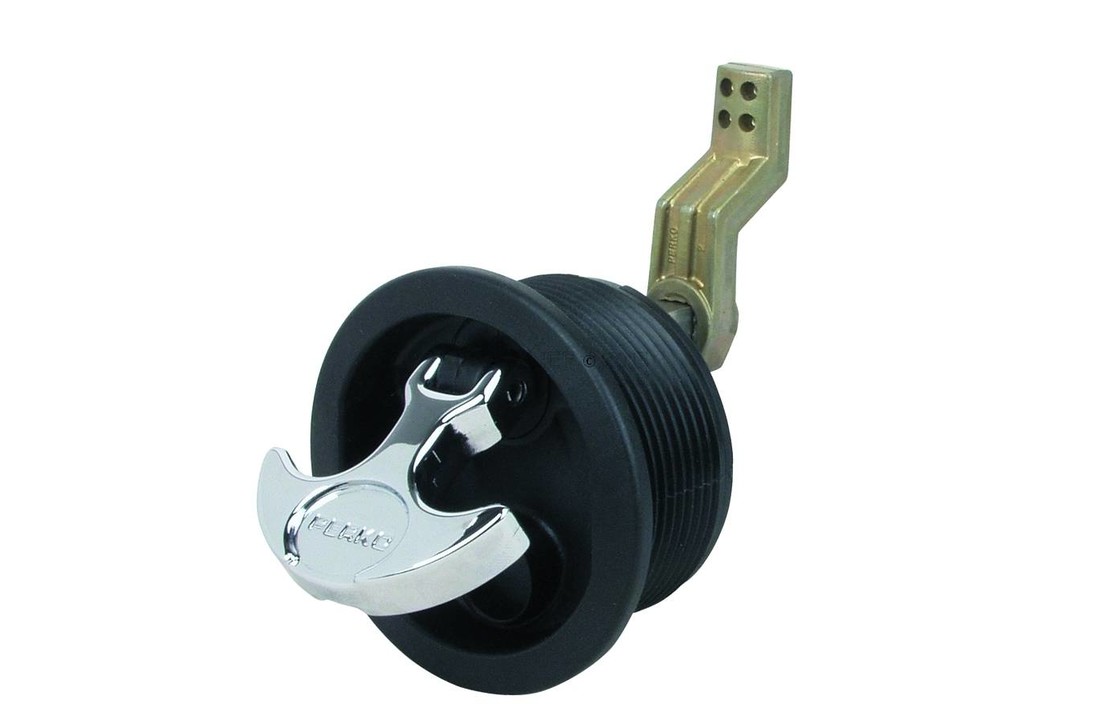 “T” - handle surface mount latch white all cam bar options - 1st-Relief