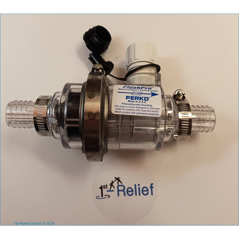 FlushPro(TM) Marine Engine Flushing and Winterizing Valve - 1st-Relief