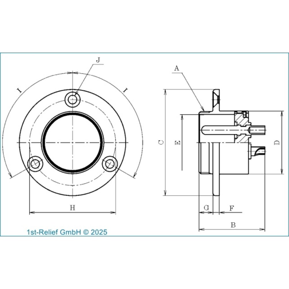 ALDIS Connector, 4 Contacts, Panel Mount, Socket/Receptacle, Female ...