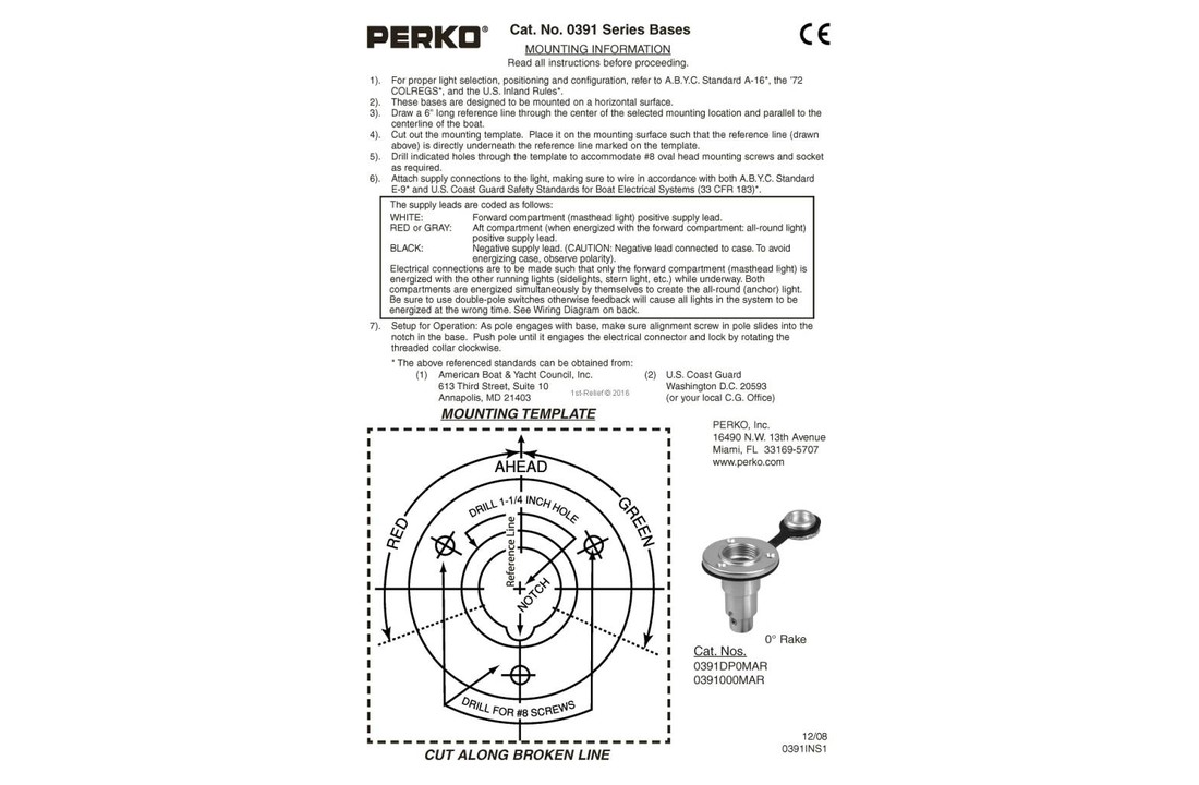 Heavy duty base for light pole - 1st-Relief