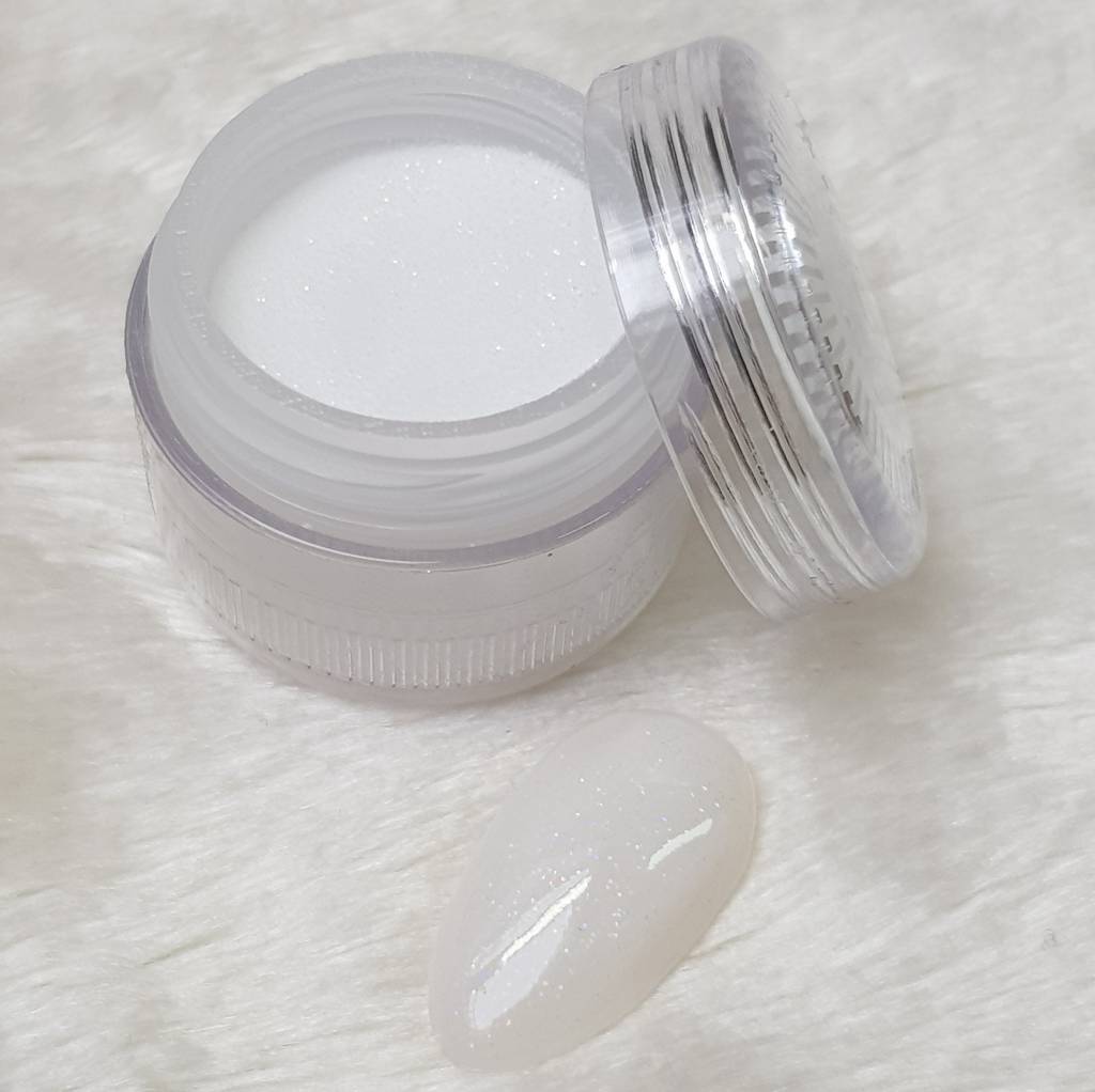 Farb-Acryl 55 White Glitter