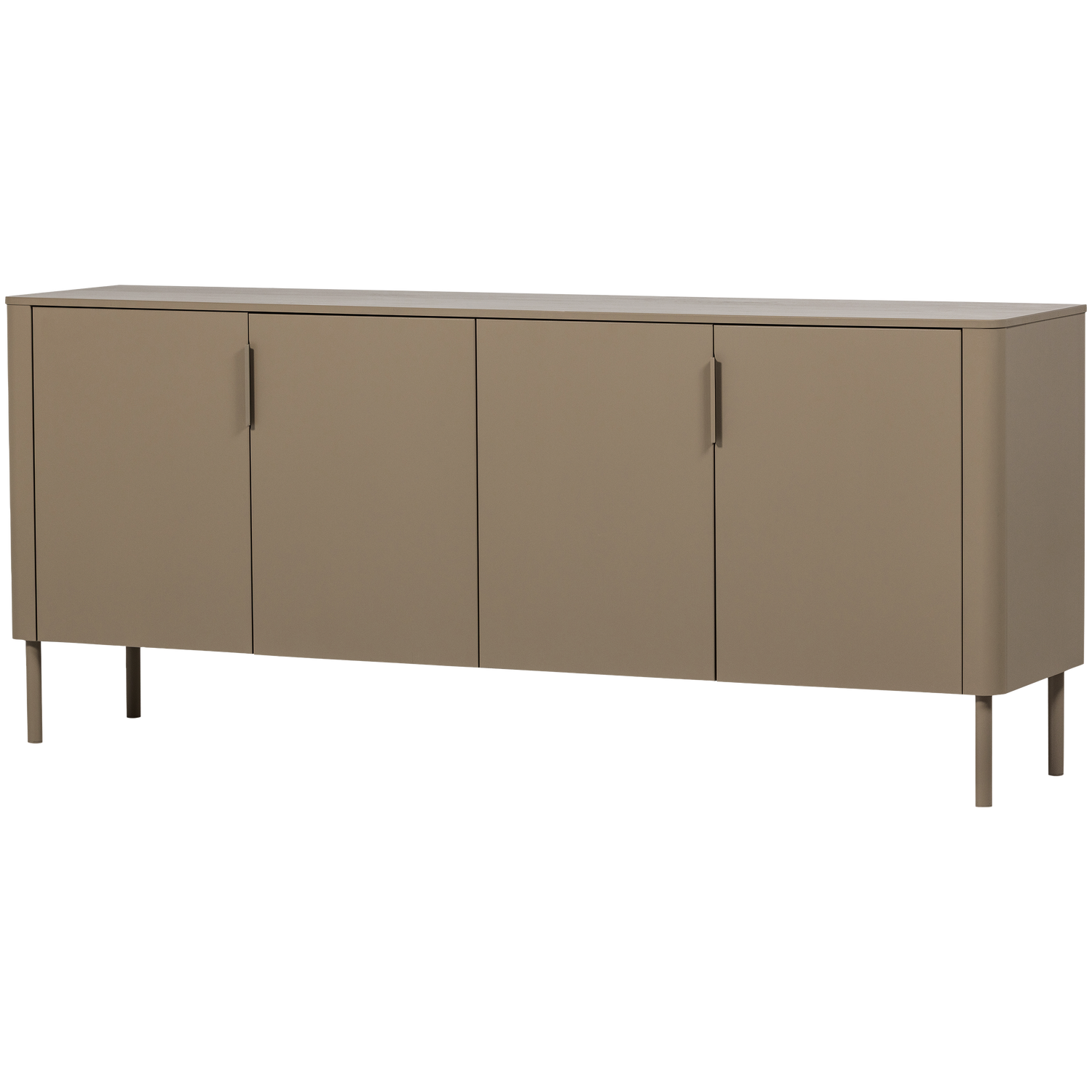 WOOOD Gunnar Sideboard 200 cm Pine Mud [FSC] - DEENS.NL