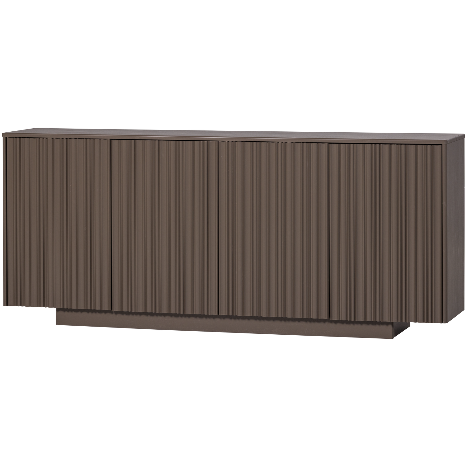 WOOOD Nova Sideboard 200 cm Pine Truffle Brown [FSC] - DEENS.NL
