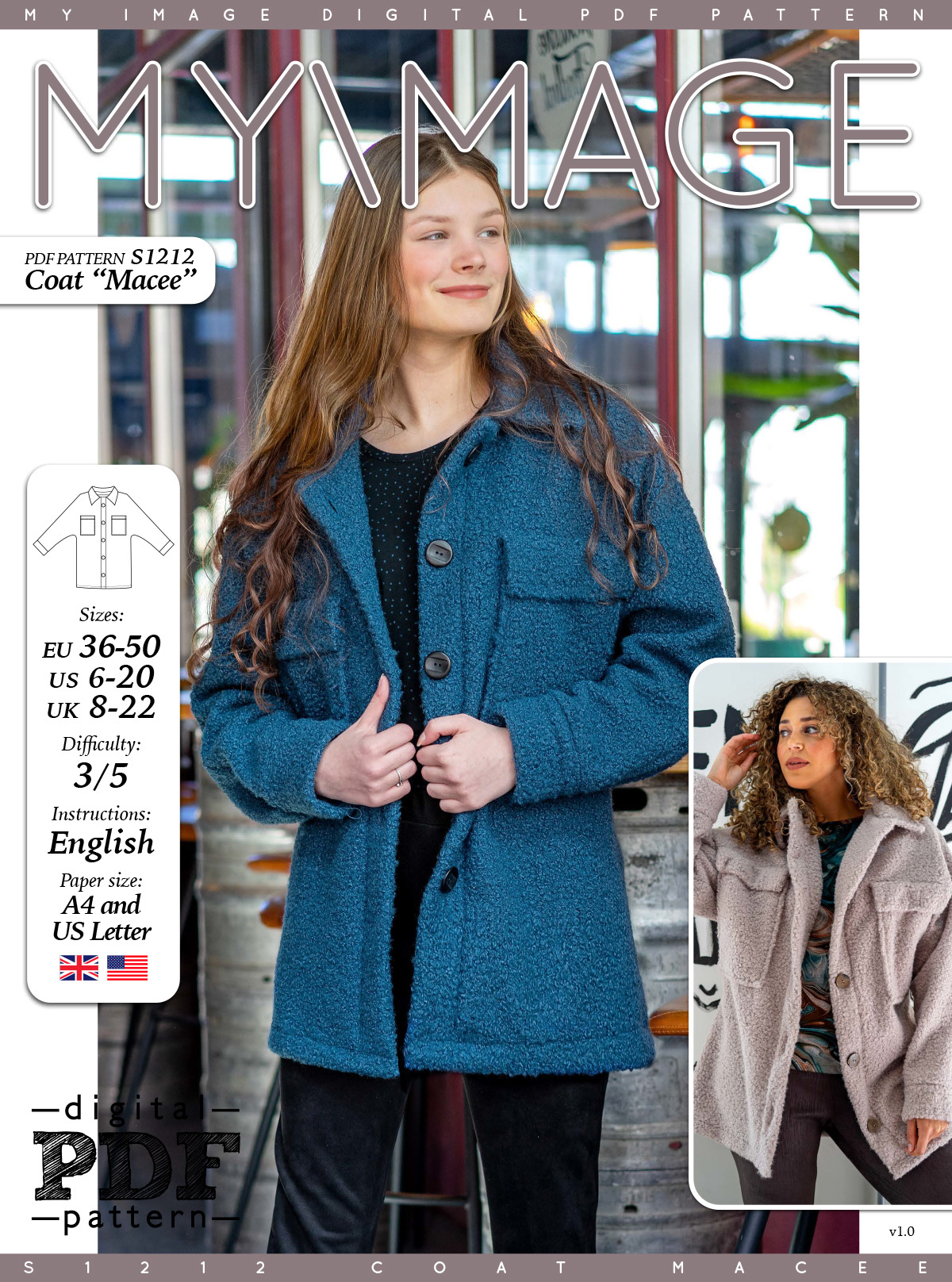 S1212 Coat Macee - Made by Oranges