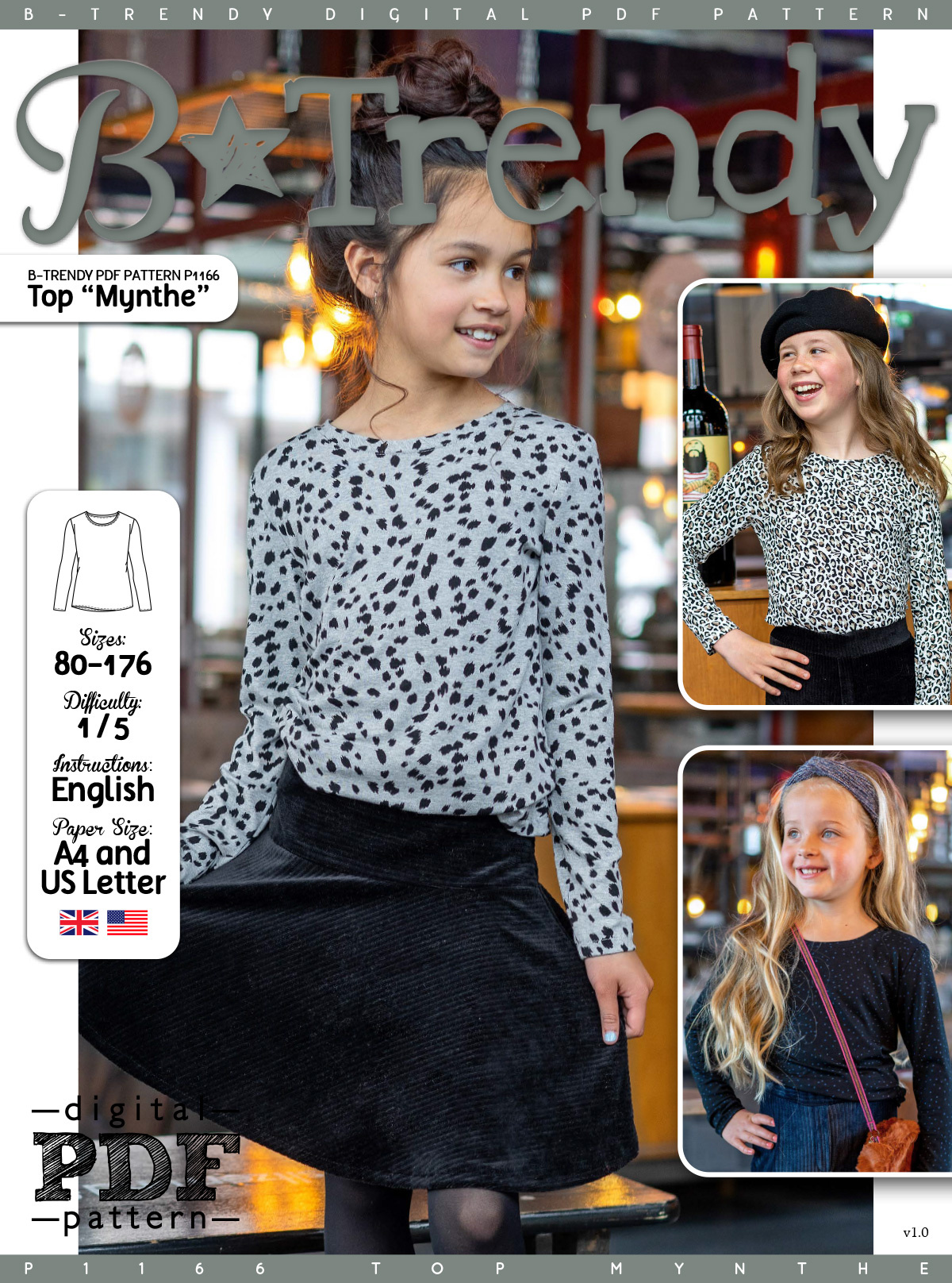 P1166 Top Mynthe - Made by Oranges