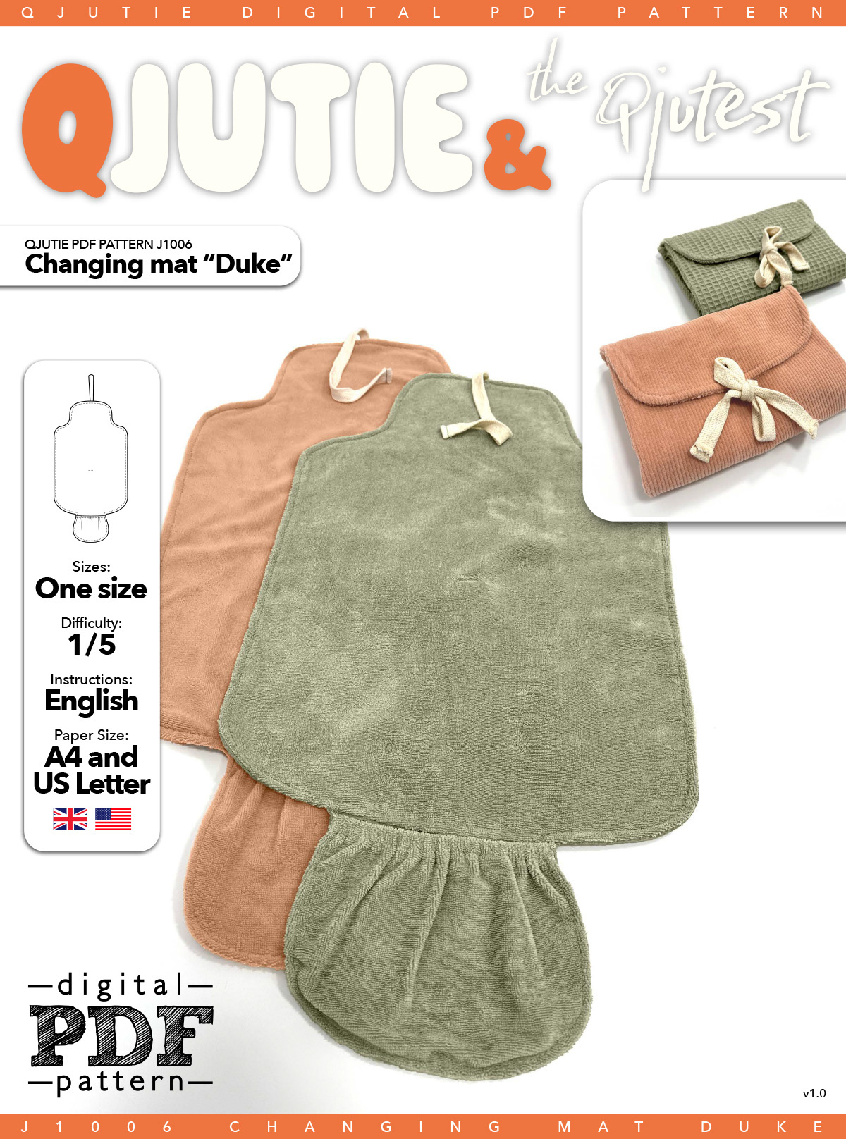 J1006 Changing mat Duke - Made by Oranges