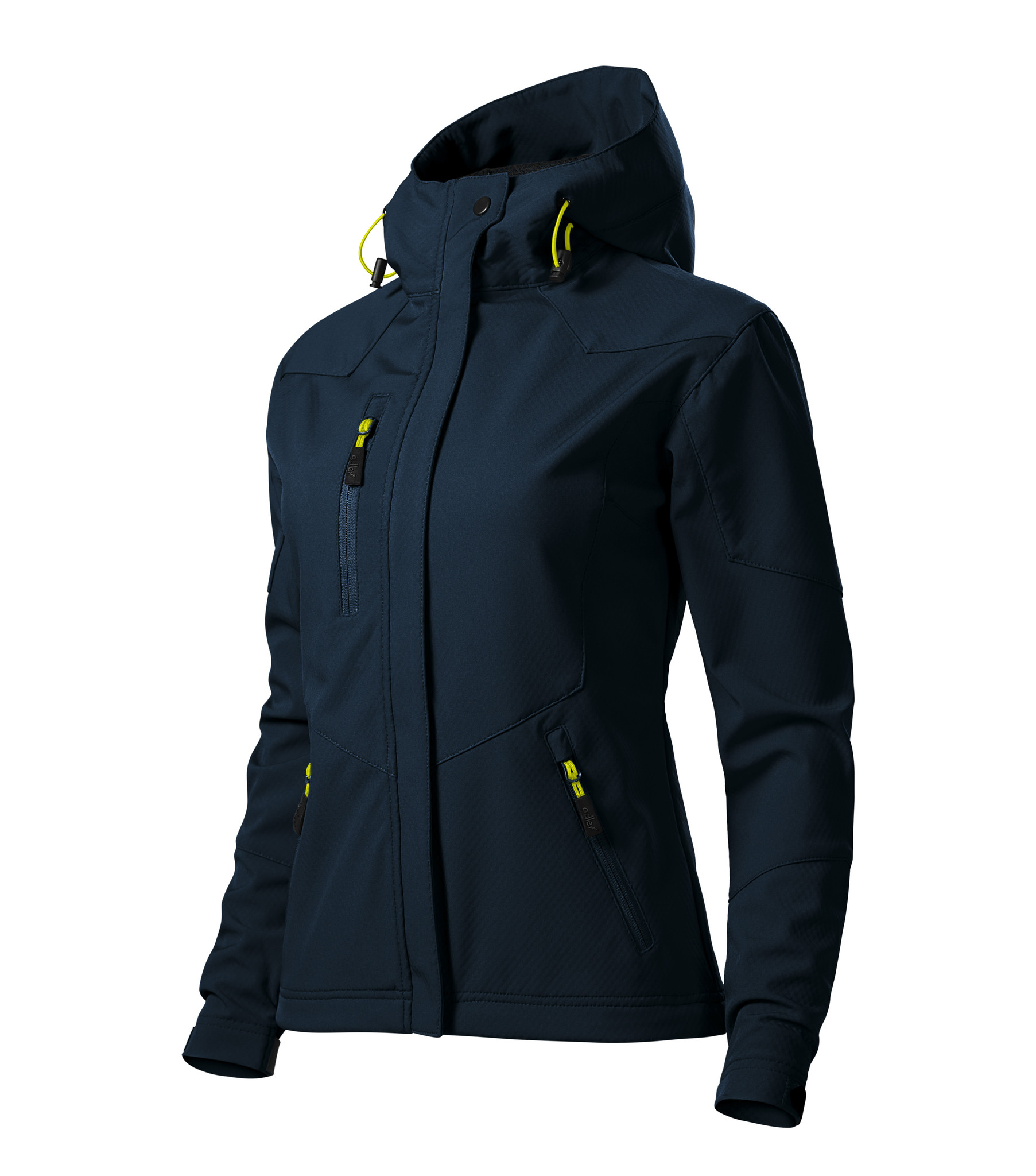 Softshell jas dames, Softshell: 100 % polyester, NANOtex®-afwerking ...