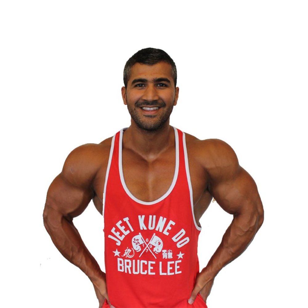 Bruce Lee Red Tanktop - Hoistwear