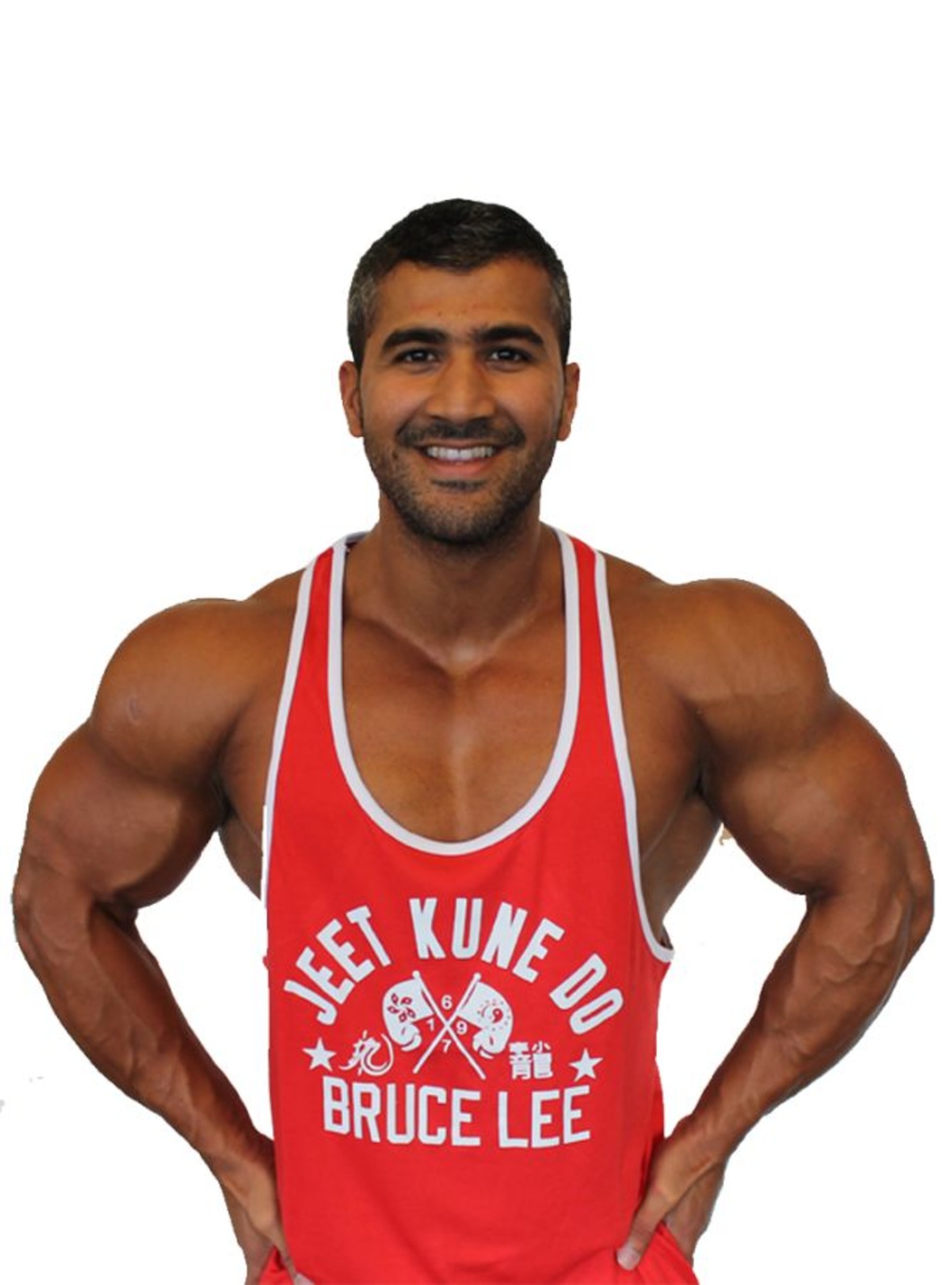 Bruce Lee Red Tanktop - Hoistwear