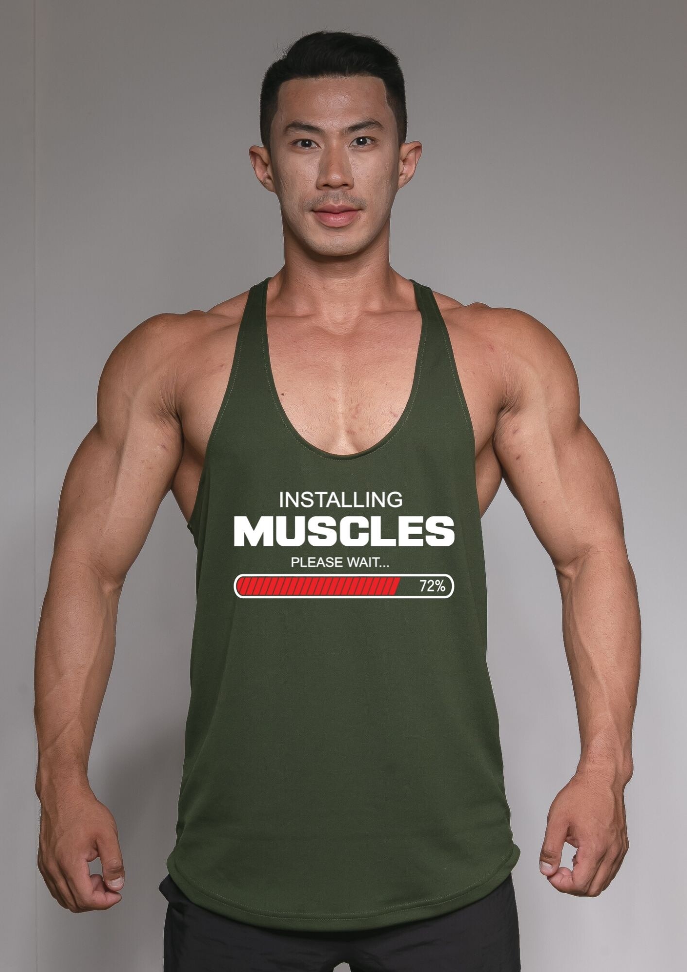 DYEH Installing muscles singlet