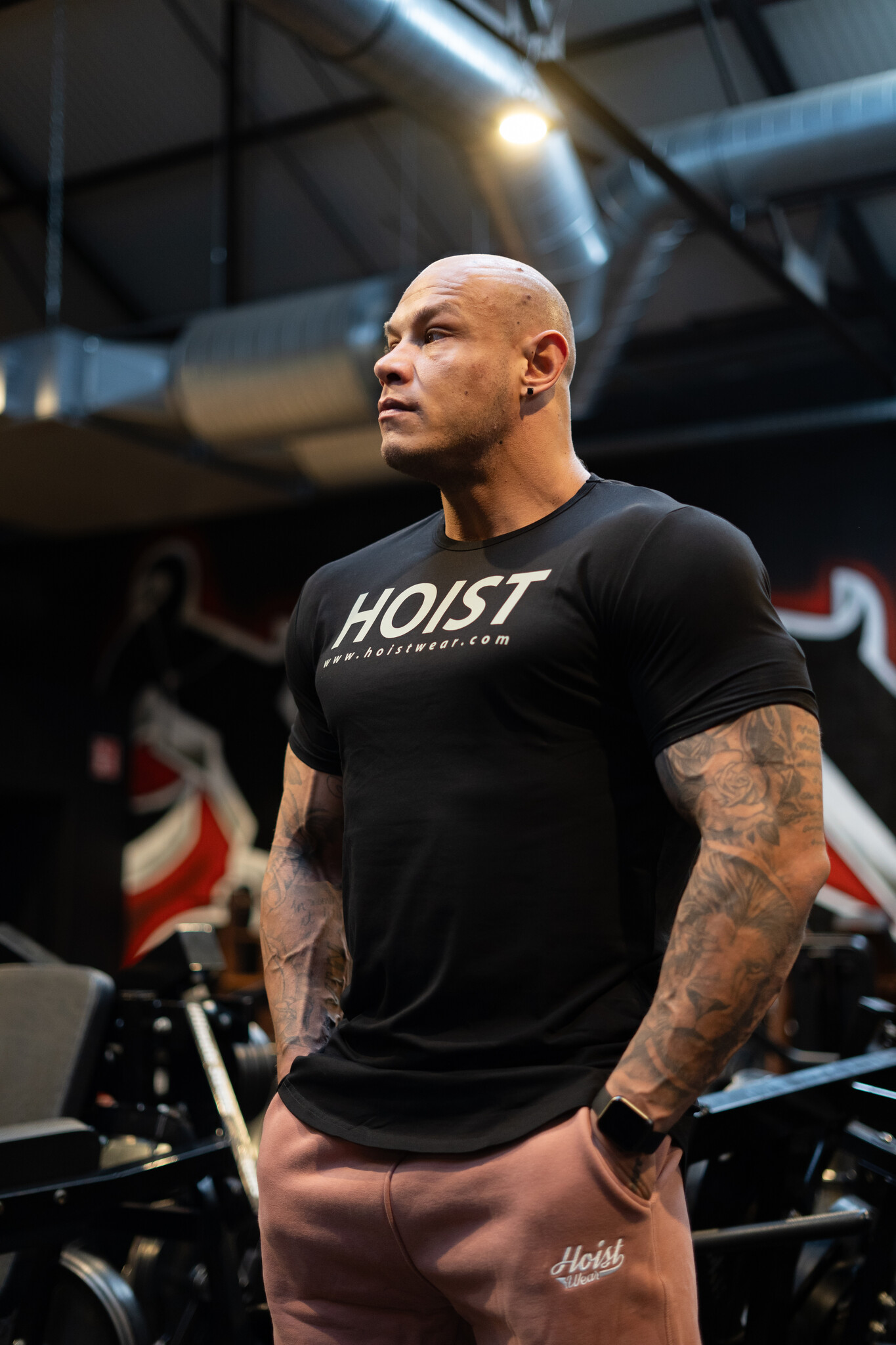 Hoist Lifting Club Black Fitted Shirt - Hoistwear
