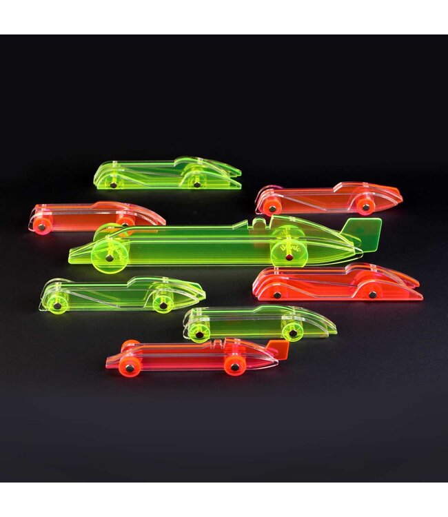 IKONIC Lucite Car Small No2 - handmade transparent toy car - IKONIC