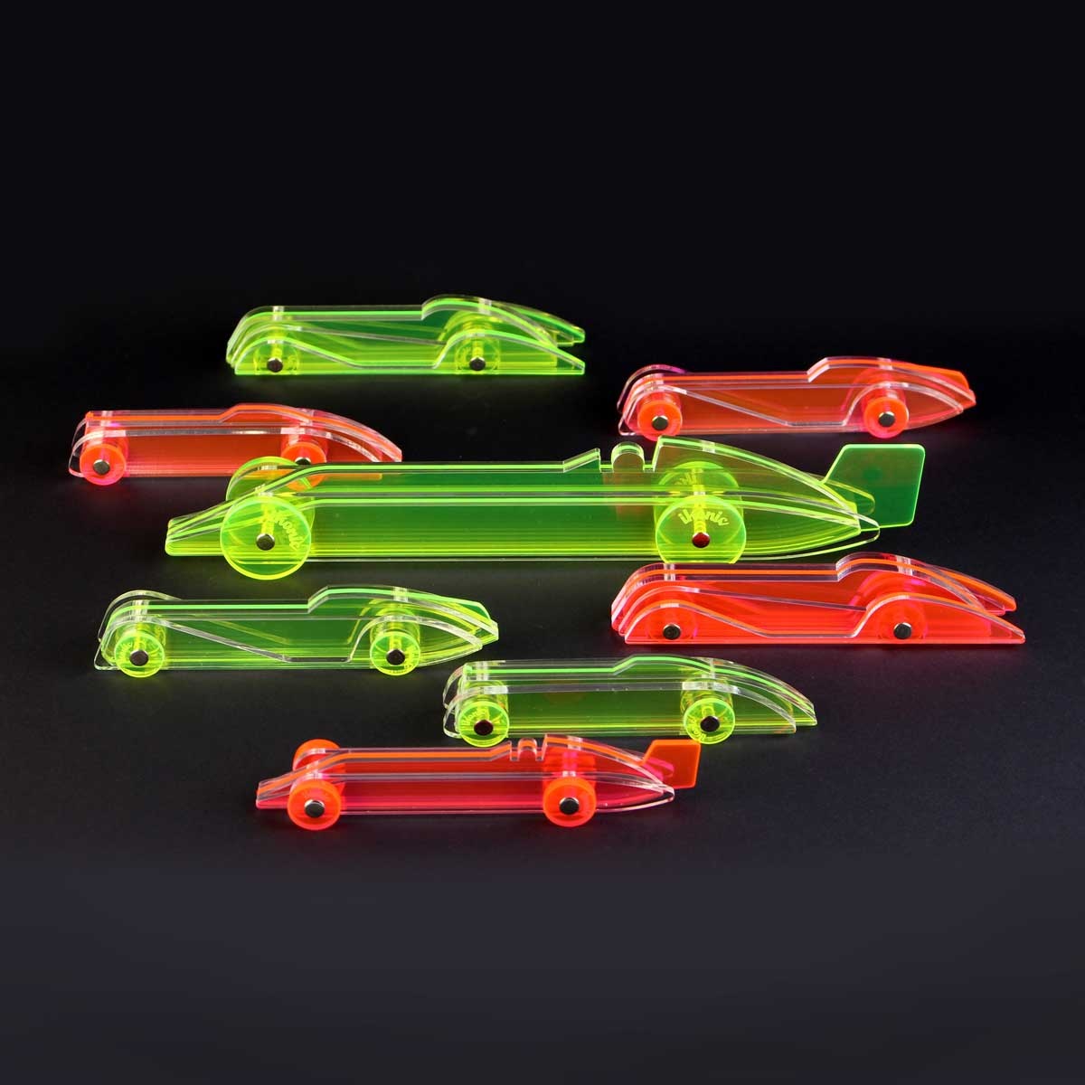 IKONIC Lucite Car Small No2 - handmade transparent toy car - IKONIC