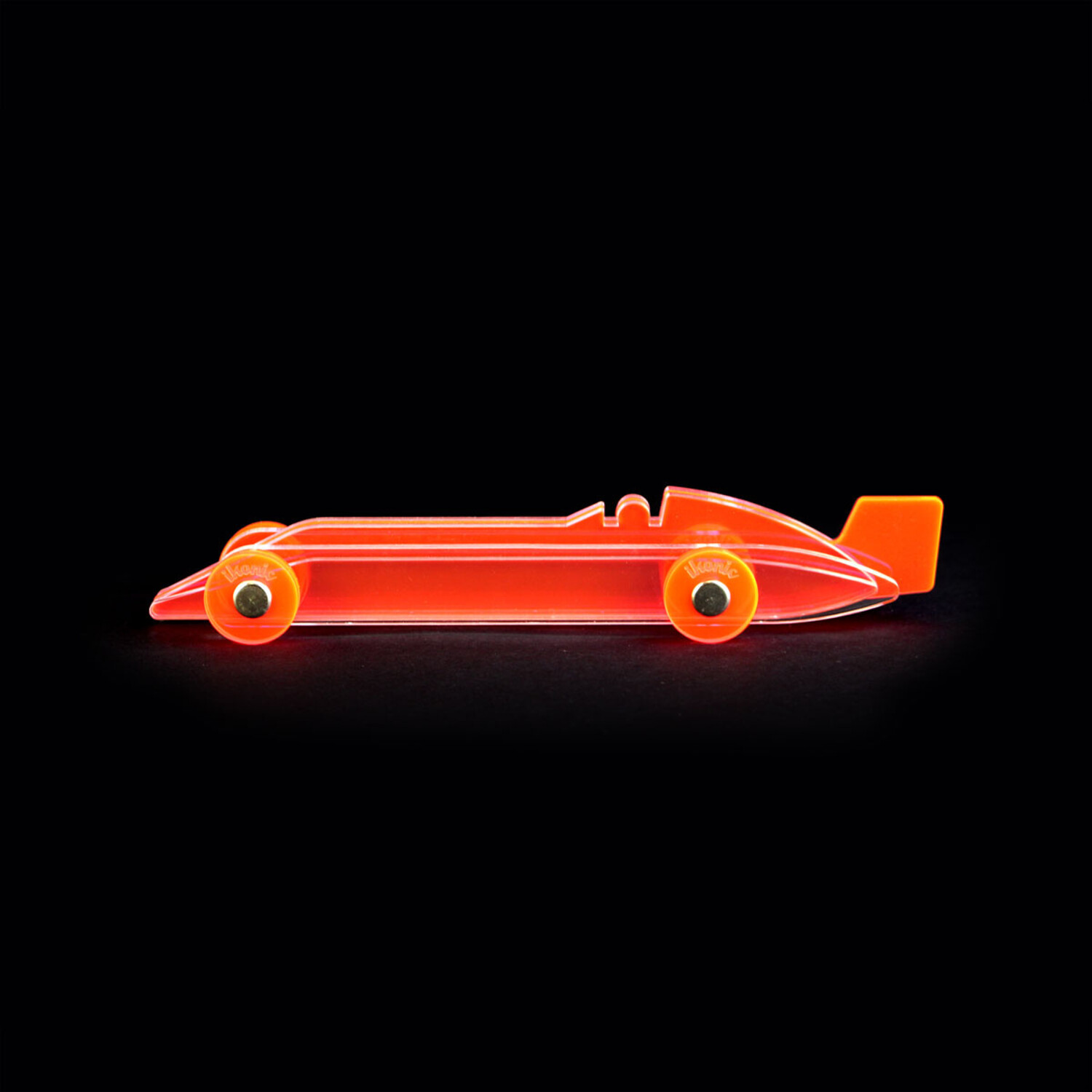 IKONIC Lucite Car Small No2 - handmade transparent toy car - IKONIC