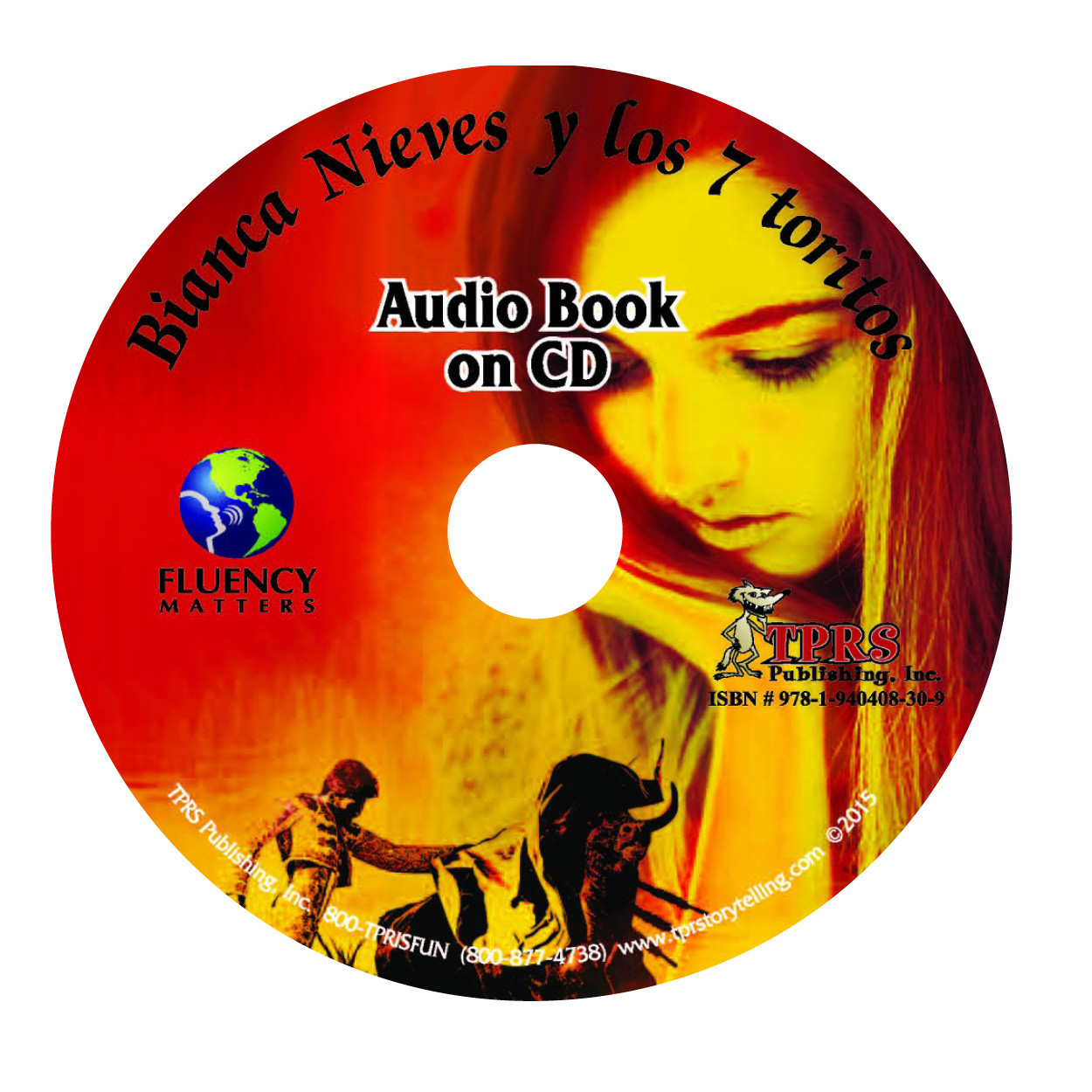 Bianca Nieves y los 7 toritos - audio book on CD - The CI Bookshop