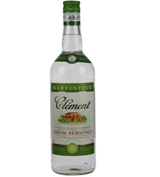 Clément Rhum Agricole Blanc 1000ml 50,0% Alcohol - Luxurious Drinks