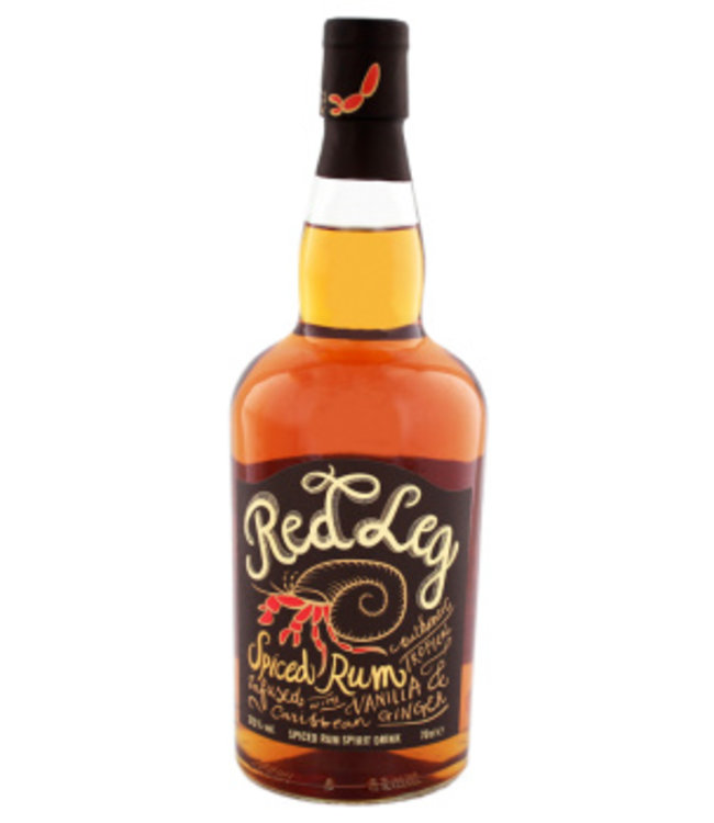 RedLeg RedLeg Spiced Rum 0,7L 37,5% Alcohol - Luxurious Drinks B.V.