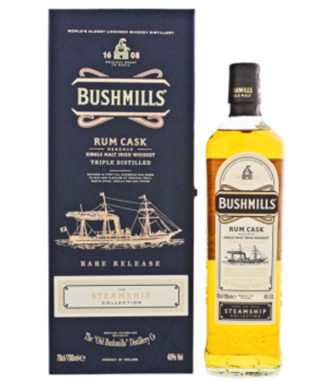 Bushmills Steamship Collection Triple Distilled 0,7 40% - Luxurious Drinks™