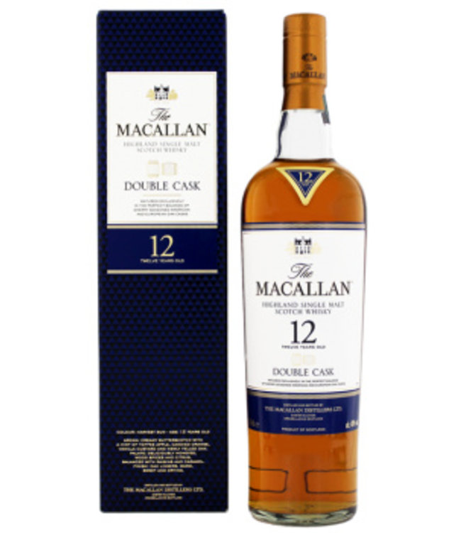 Macallan Macallan Double Cask 12YO 0,7L Gift Box - Luxurious Drinks B.V.