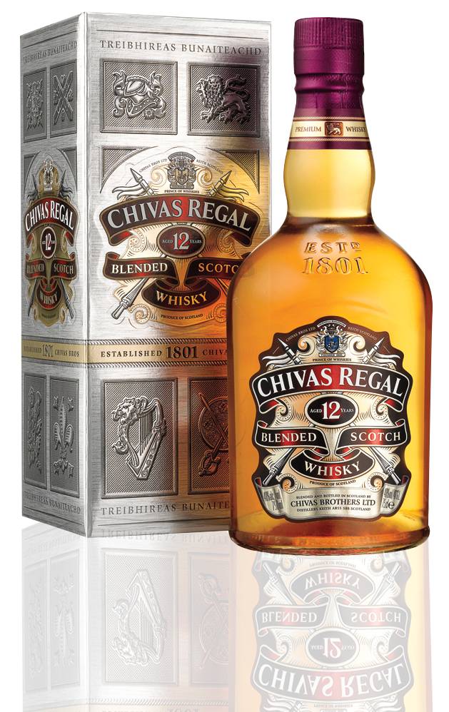 Chivas Chivas Regal 12 Years Gift Box 70 cl - Luxurious Drinks