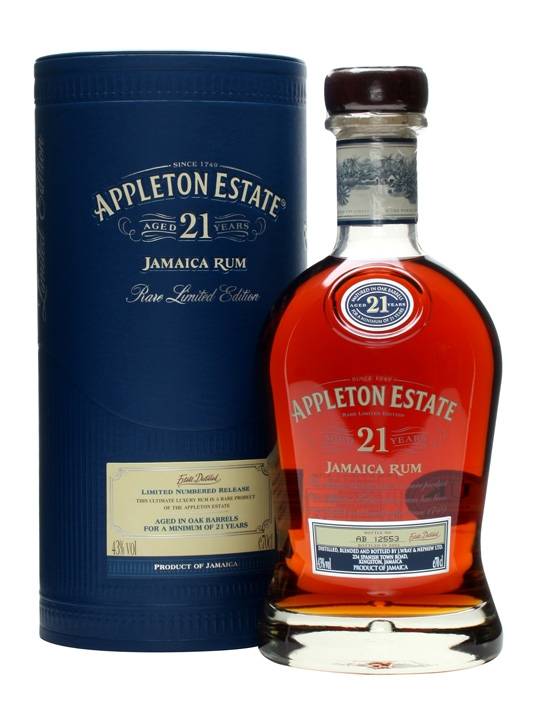 Appleton Appleton Estate 21 Years Jamaica Gift Box - Luxurious Drinks