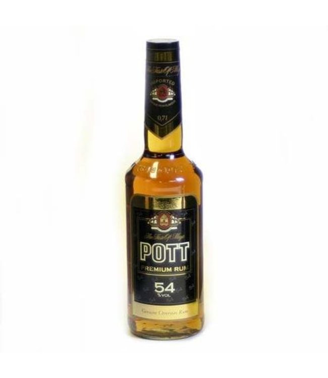 Pott Rum 54 Volume: 100 cl - Luxurious Drinks™