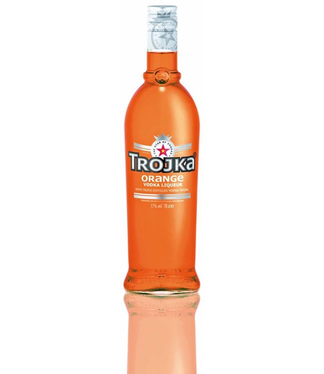 Trojka Orange Vodka Liqueur 70 cl - Luxurious Drinks™