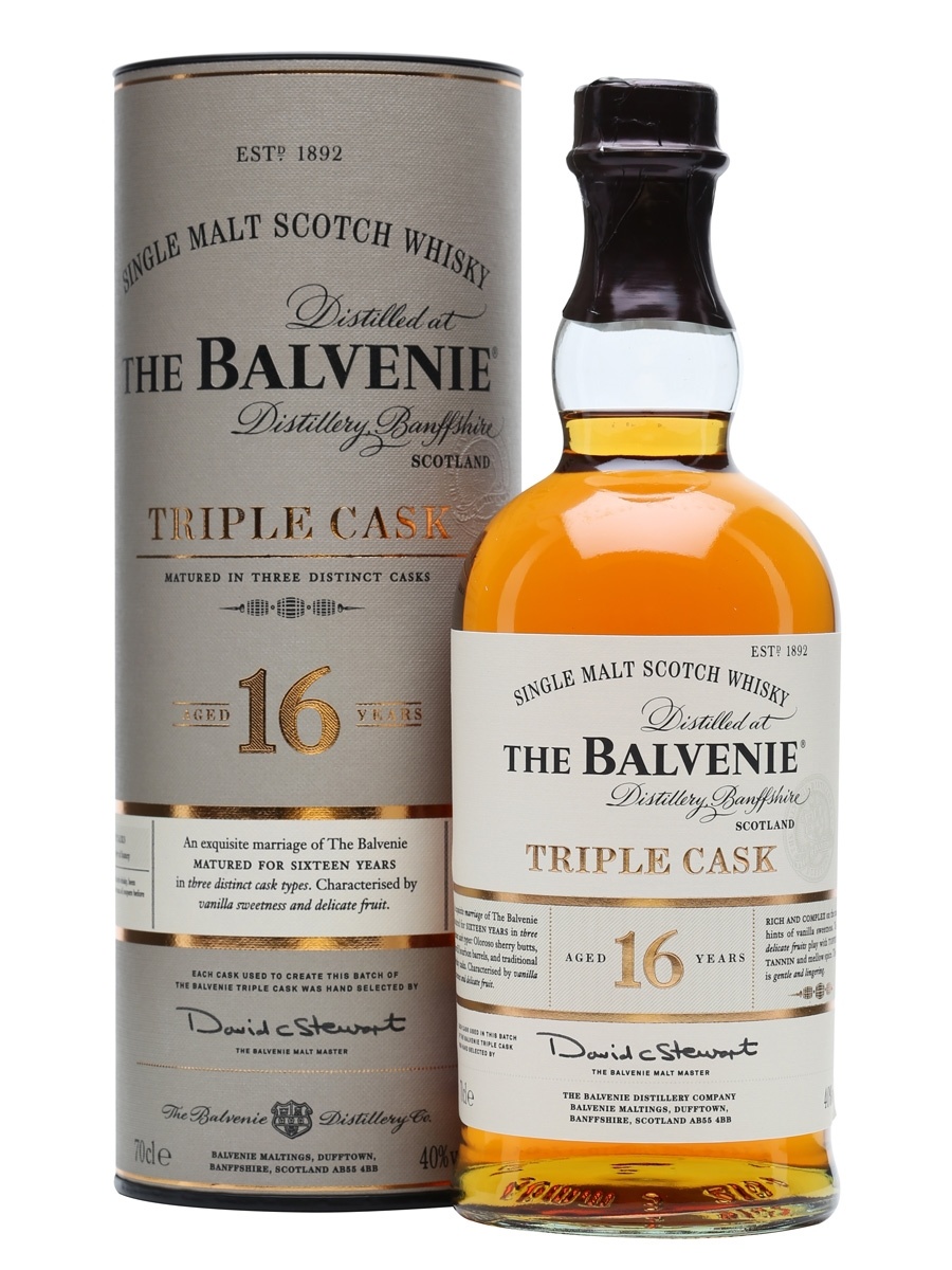 Balvenie 16 Years Triple Cask Gift Box - Luxurious Drinks