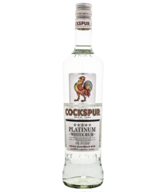 Cockspur Cockspur Platinum White Rum 0,7L - Luxurious Drinks