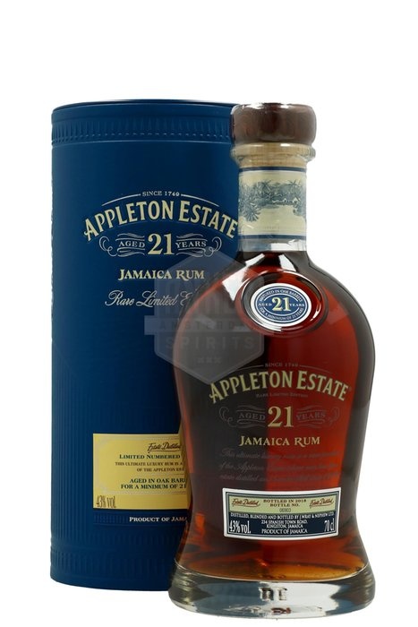 Appleton Appleton Estate 21 Years Jamaica Gift Box Volume: 70 cl ...