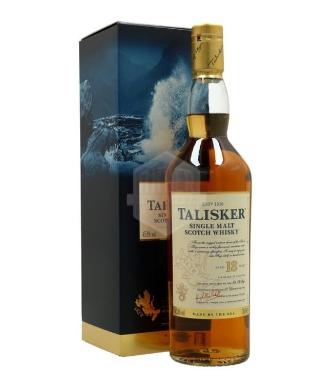 Talisker 18 Years Gift Box - Luxurious Drinks