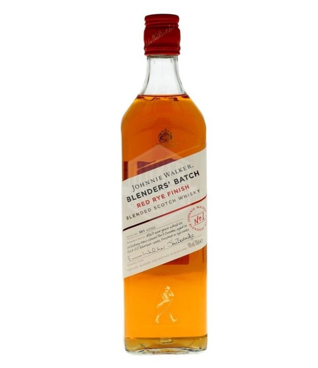 Johnnie Walker Johnnie Walker Red Label Rye Finish - Luxurious Drinks B.V.