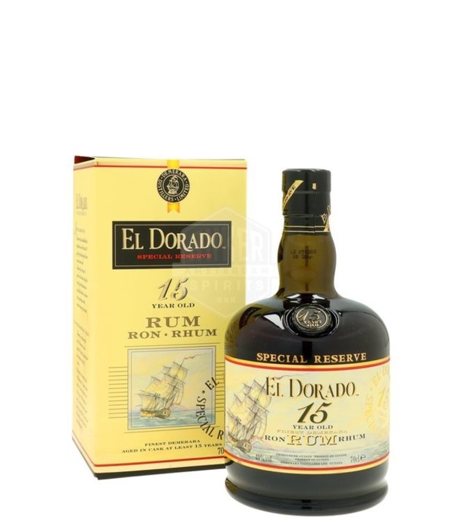 El Dorado El Dorado 15 Years Gift Box Volume: 70 cl - Luxurious Drinks