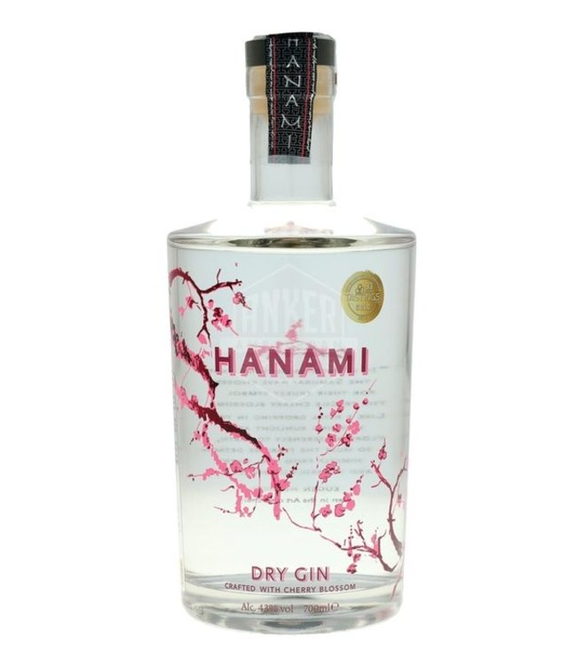 Hanami Dry Gin - Luxurious Drinks