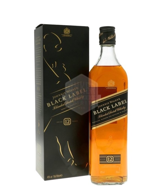Johnnie Walker Johnnie Walker Black Label Gift Box 70 cl - Luxurious Drinks