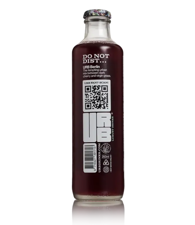 URB Berlin Luxury Drinks 0% Alcohol......100% Smaak! 12 x 250ml ...