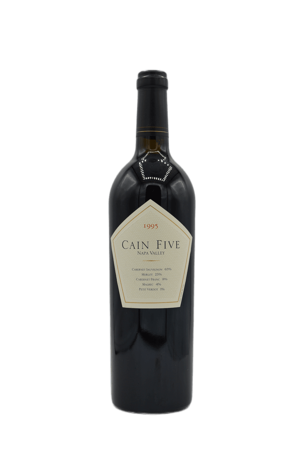 Cain Vineyard & Winery Cain Five 1995 0,75 L - Luxurious Drinks