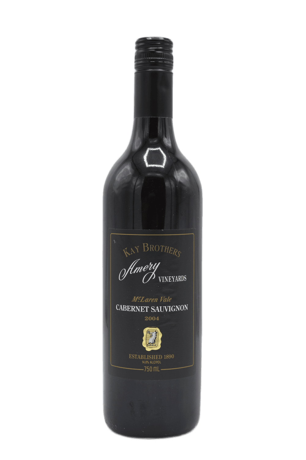 Kay Brothers Kay Brothers Amery Vineyard Cabernet Sauvignon 2004 0,75 L ...