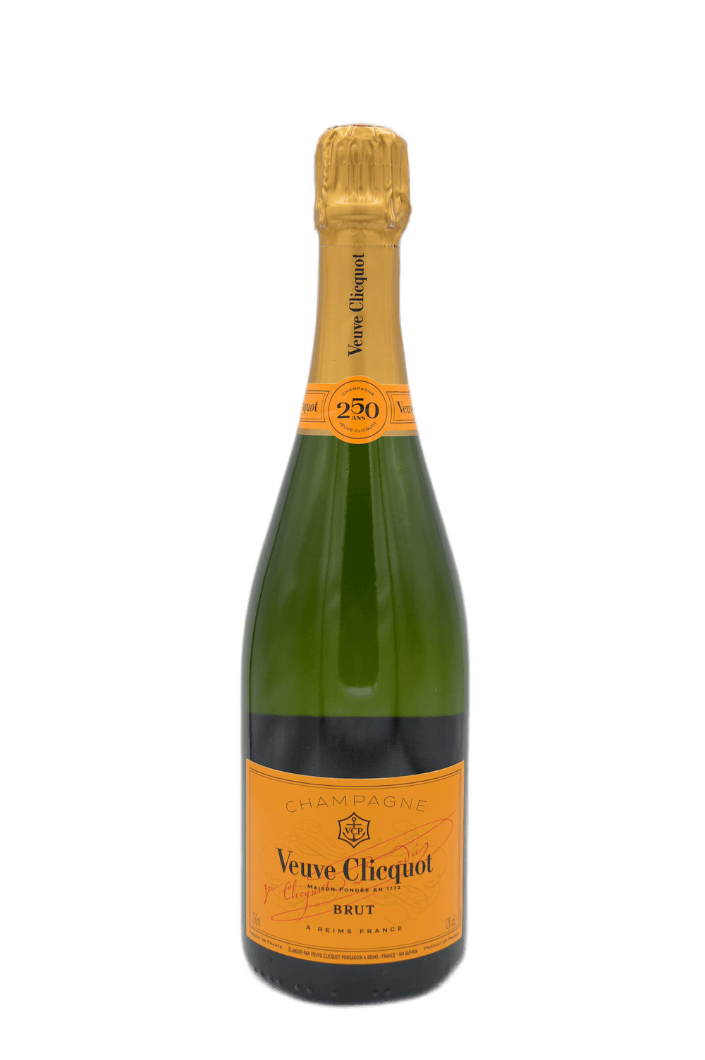 Veuve Clicquot Champagne Brut 0.75 L - Luxurious Drinks