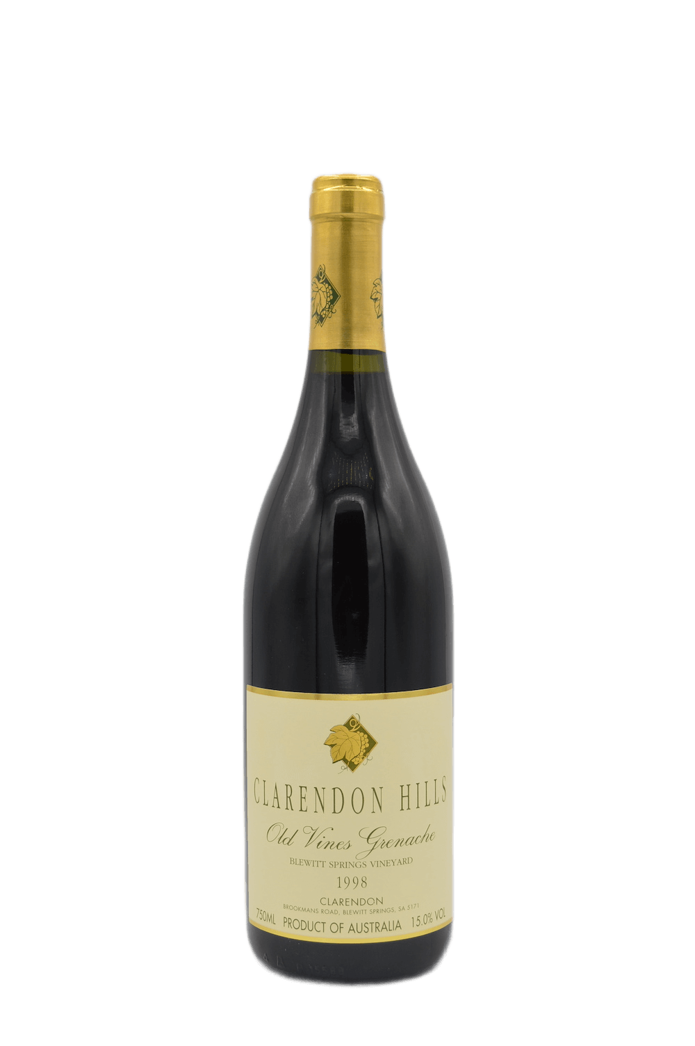 Clarendon Hills Clarendon Hills Grenache Blewitt Springs 1998 0,75 L ...