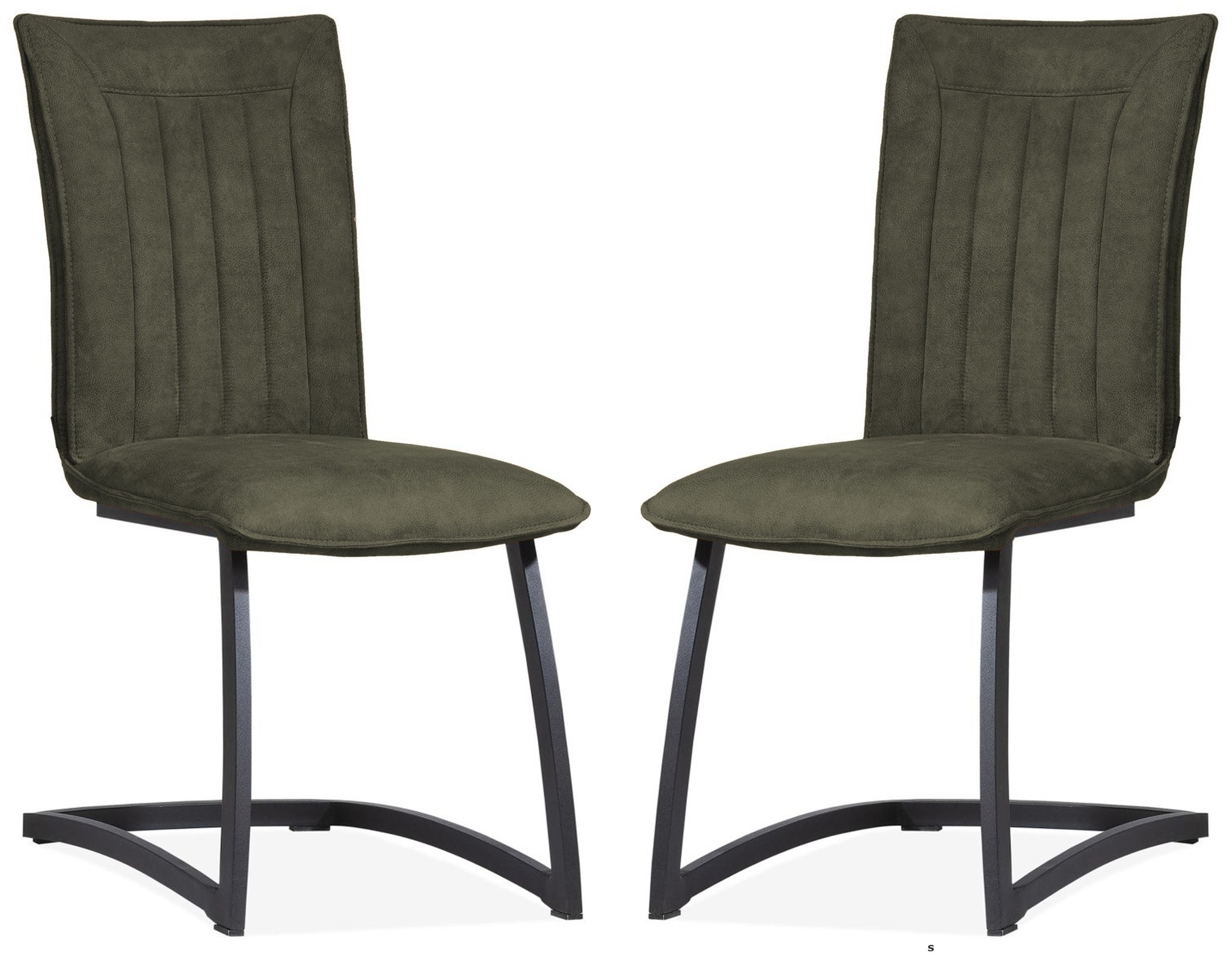 Stuhl Amara - Moos (Set mit 2 Stühlen) | DecoMeubel - Decomeubel