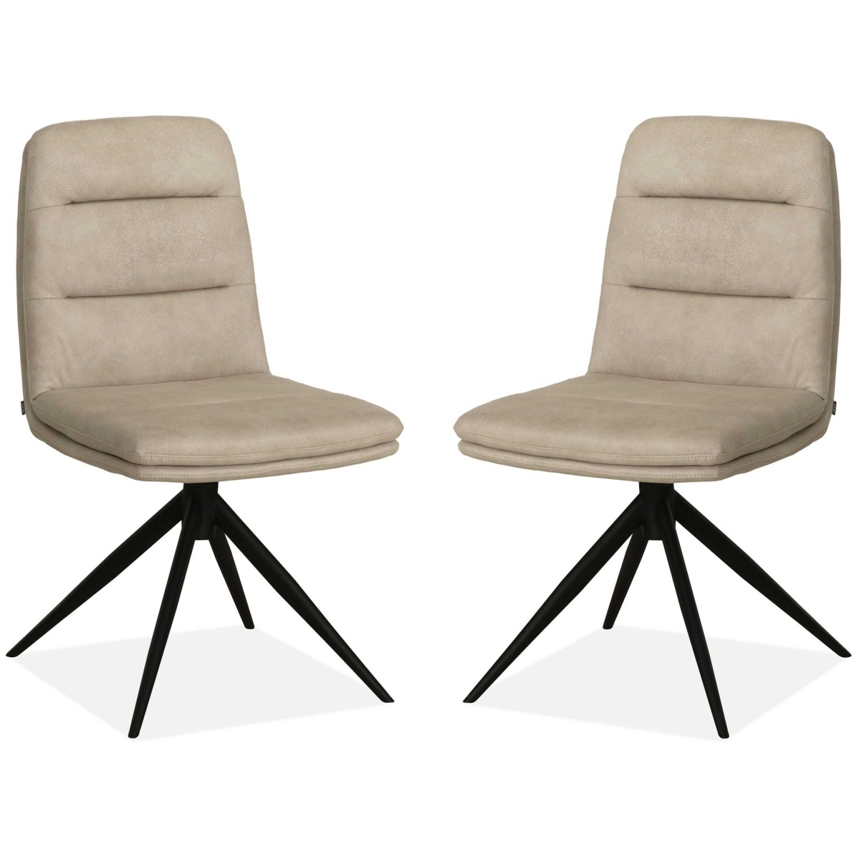 Dining room chair Giza - Sand (set of 2 chairs) | DecoMeubel - Decomeubel