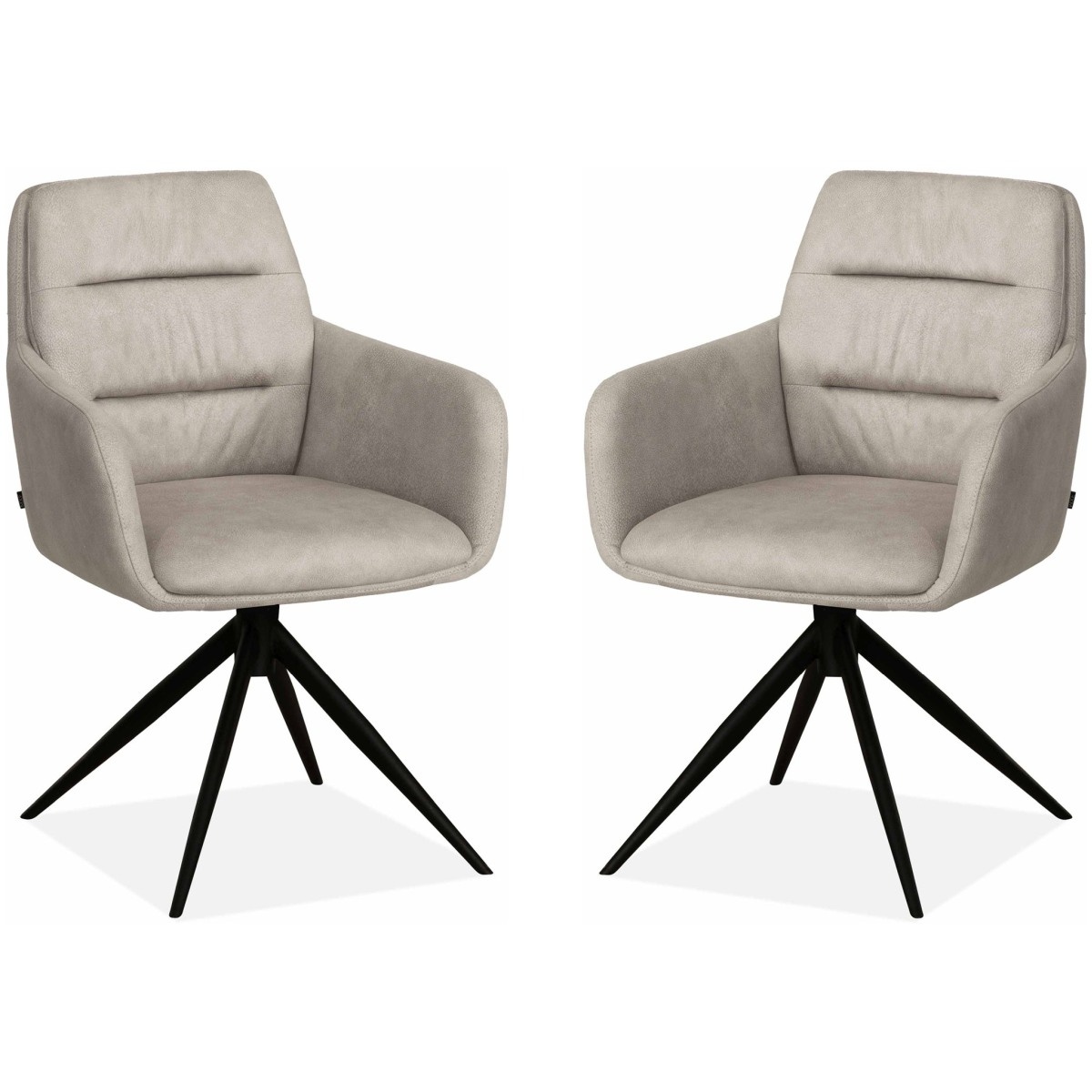 Dining room chair Paco - Sand (set of 2 chairs) | DecoMeubel - Decomeubel