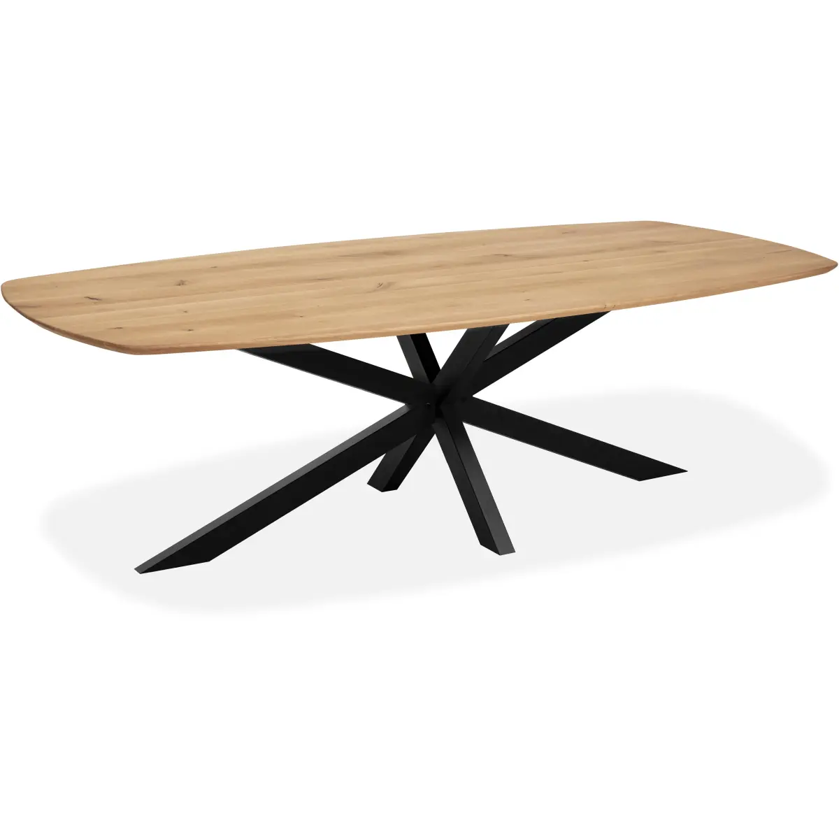 Oak Dining Room Table Nottingham-1 - Decomeubel