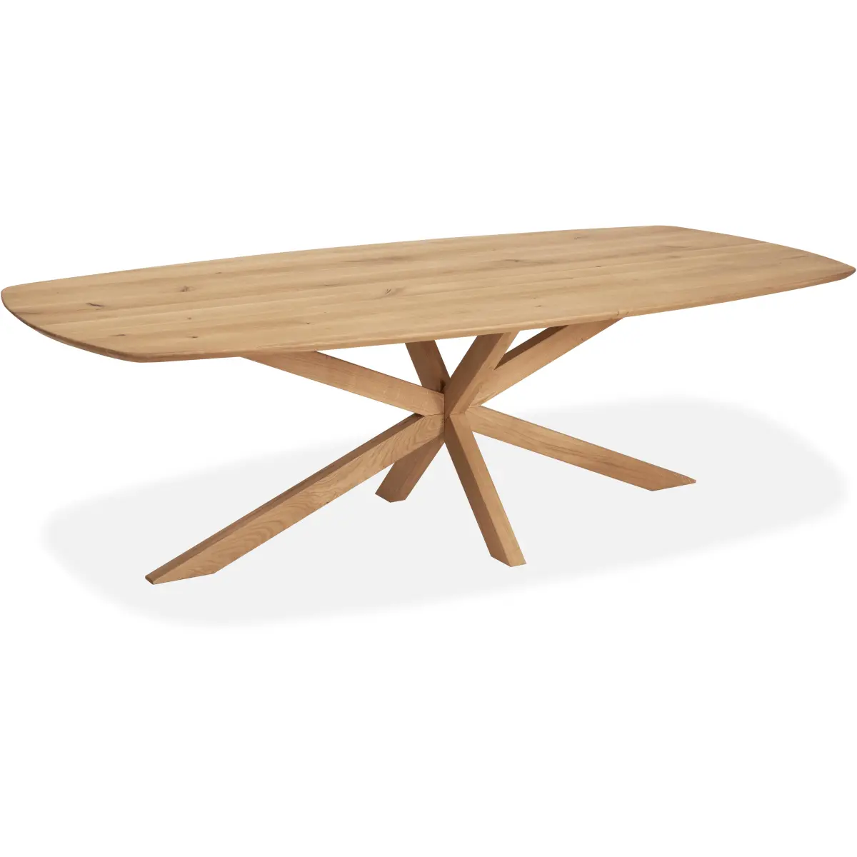 Oak Dining Room Table Nottingham-2 - Decomeubel