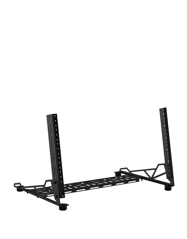 6U Adjustable open desktop rack, M6 rails - Rack Equipment | Rackmaterials
