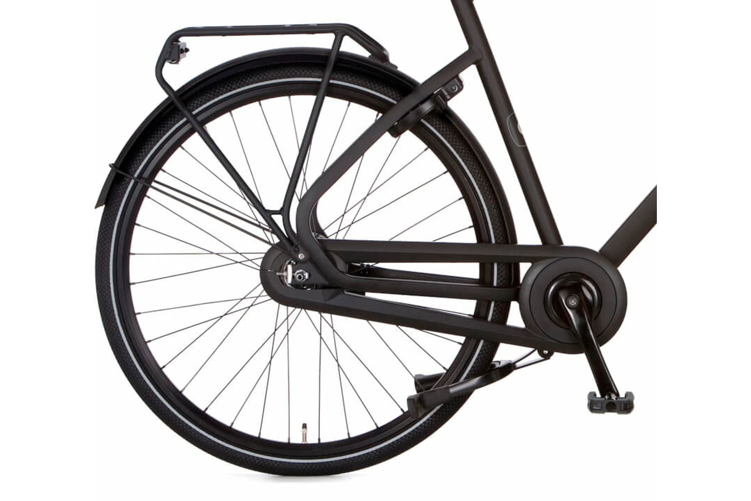 Cortina Common herenfiets 7V Jet Black Matt - Premiumbikes