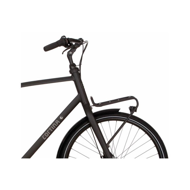 Cortina Common herenfiets 7V Jet Black Matt - Premiumbikes