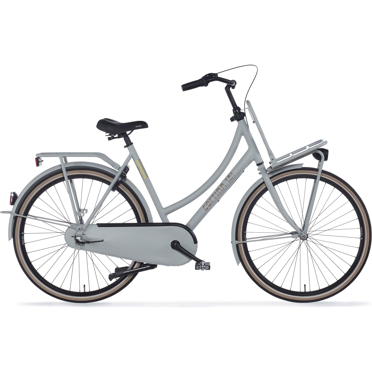 Cortina U4 Dames Transportfiets 3V Smooth Grey Matt