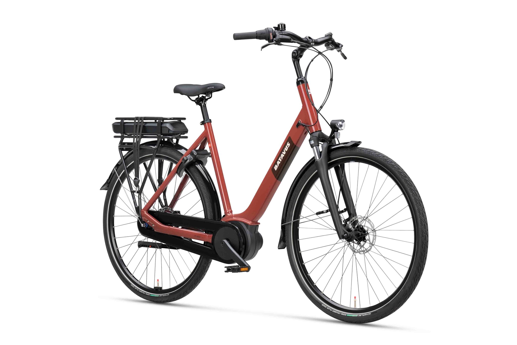 Batavus Altura E-go Plus Bes3 Elektrische Damesfiets 7V Rood